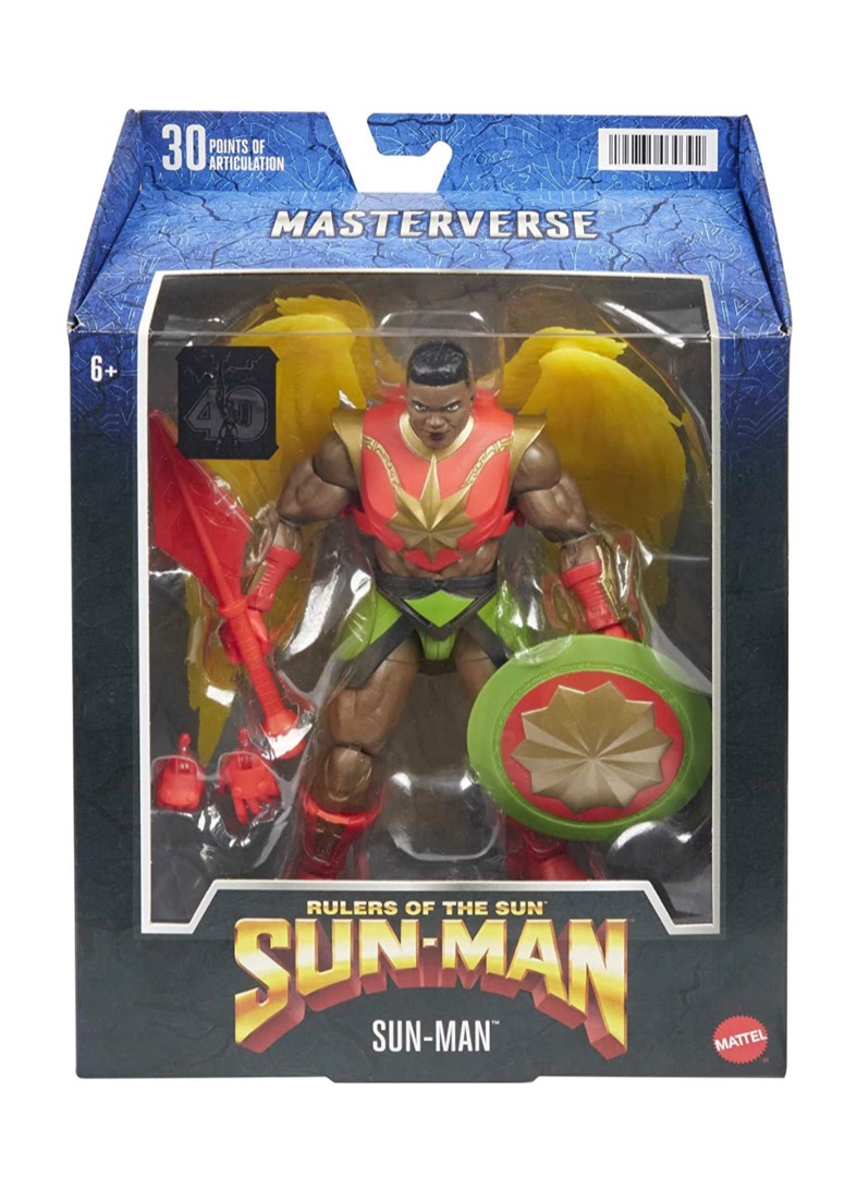 Masters of the Universe Revelation New Eternia Masterverse Sun-Man Sun ...