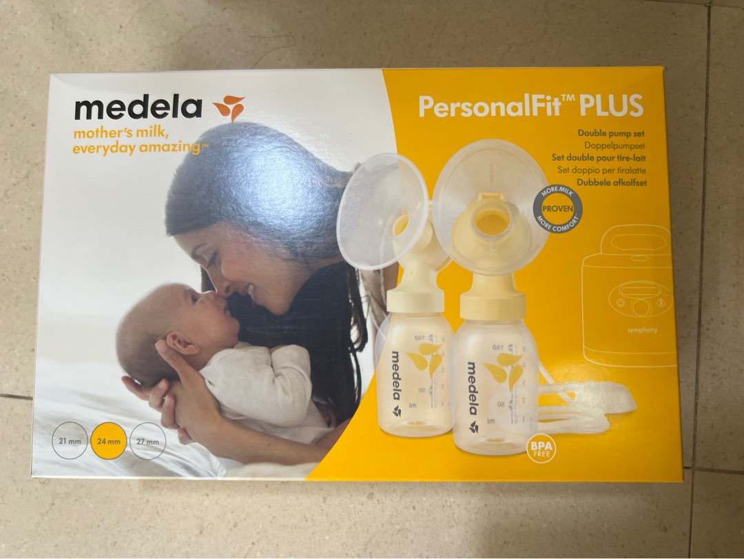 Medela Personal Fit Plus connector and flange for Medela Symphony pump ...