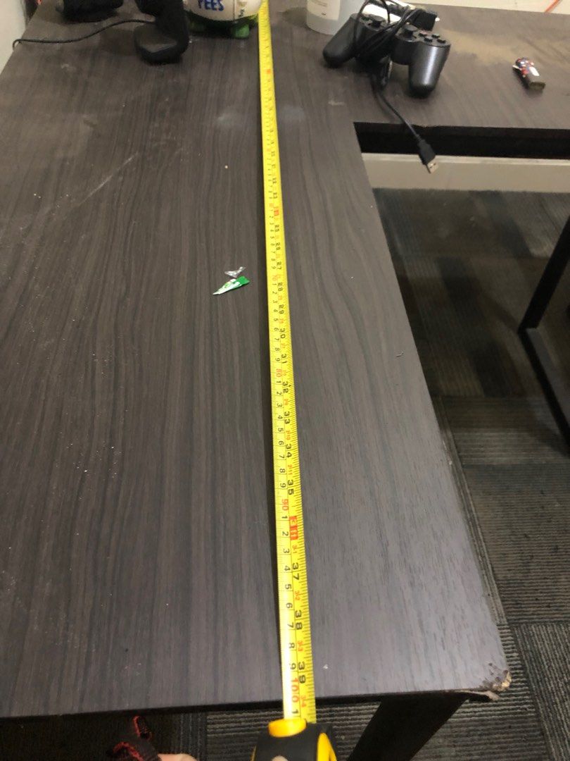 Meja L meja letter L, Perabotan Rumah di Carousell