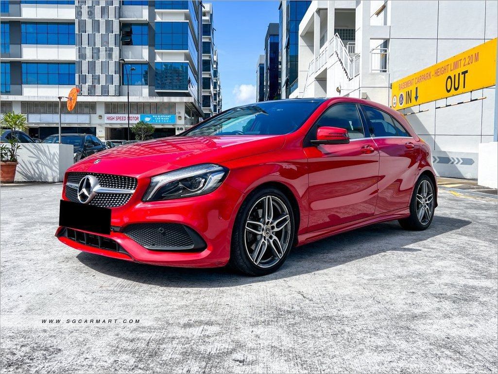 Mercedes-Benz A-Class Hatchback A180 AMG Line Executive (A), Cars, Used ...