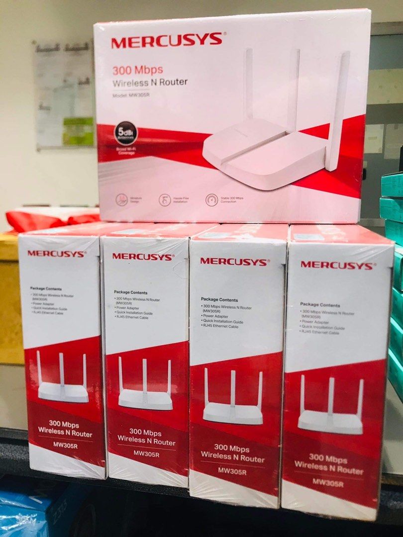 Mercusys MW305R 300Mbps Wireless N Router Three 5dBi Antennas | WiFi ...