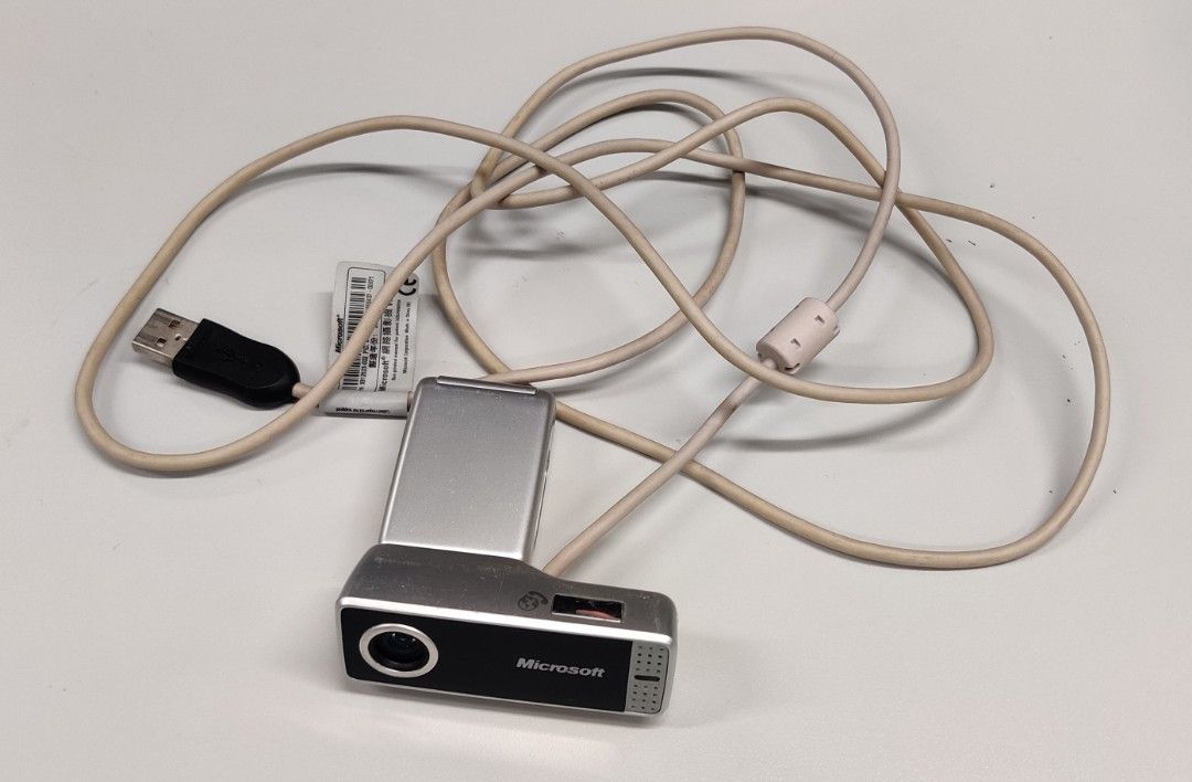 Microsoft USB Camera VX-7000, 電腦＆科技, 電腦周邊及配件, 網絡攝影機 - Carousell