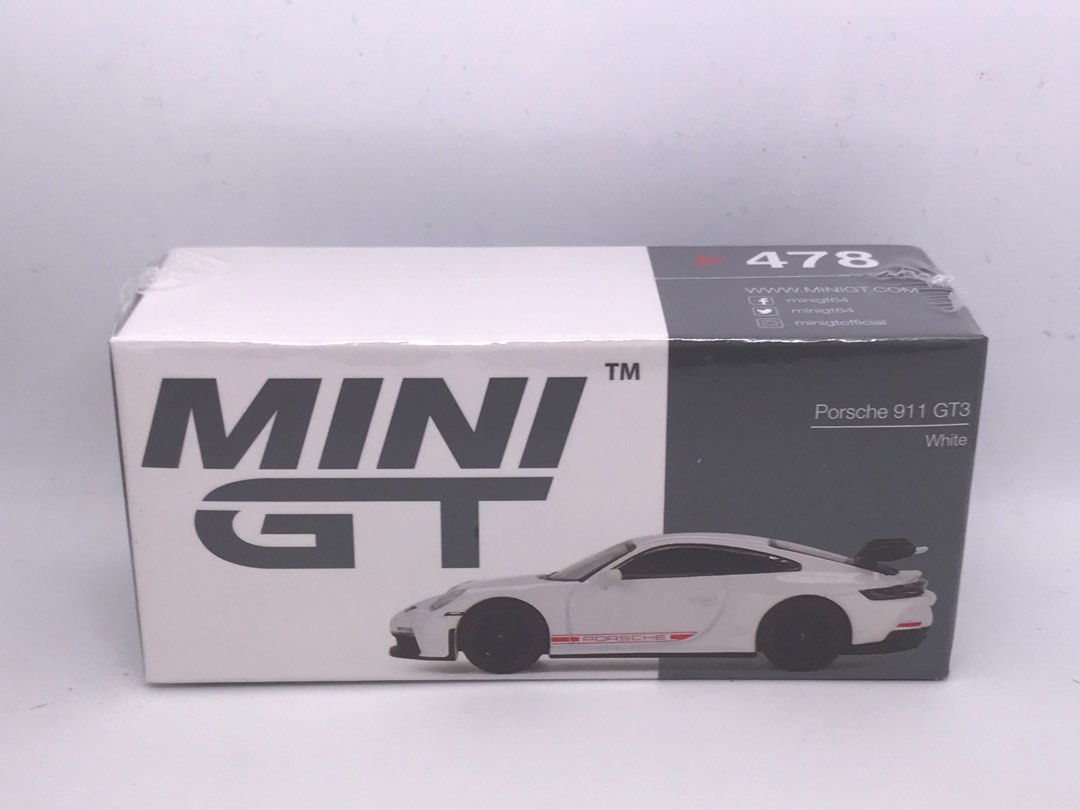 Minigt 478 Porsche 911 GT3 MINI GT, 興趣及遊戲, 玩具 & 遊戲類 - Carousell