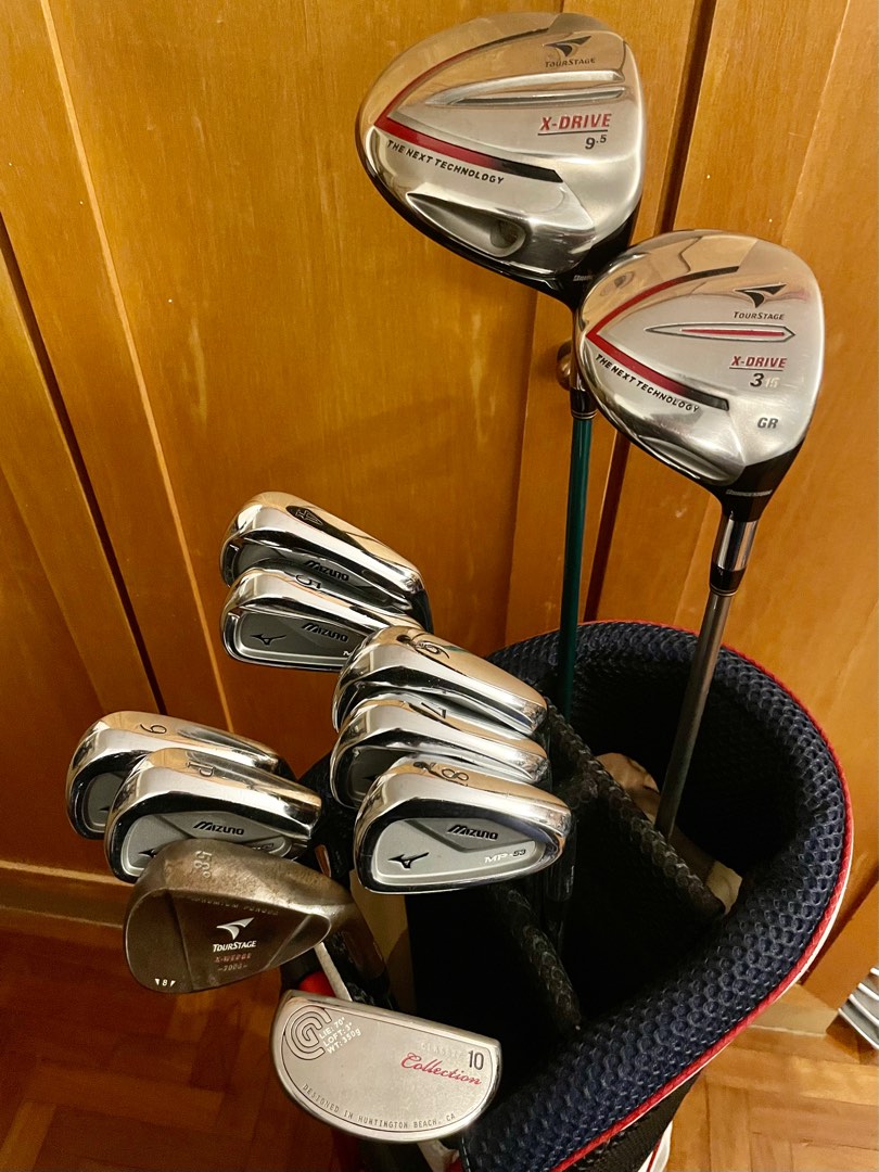 Mizuno Bridgestone Tourstage Full Complete Golf Set, Sports Equipment ...