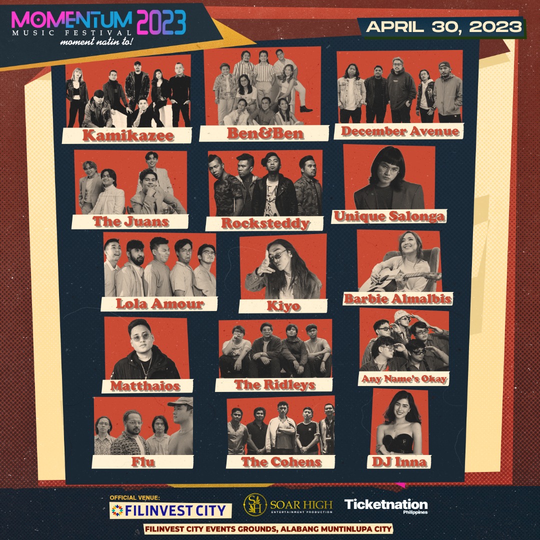 Momentum Music Festival 2023, Tickets & Vouchers, Event Tickets on Carousell