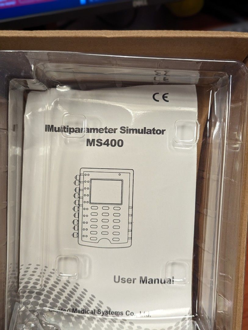 MS400 Multiparameter Simulator multi-parameter Color Touch patient monitor, Sports Equipment ...