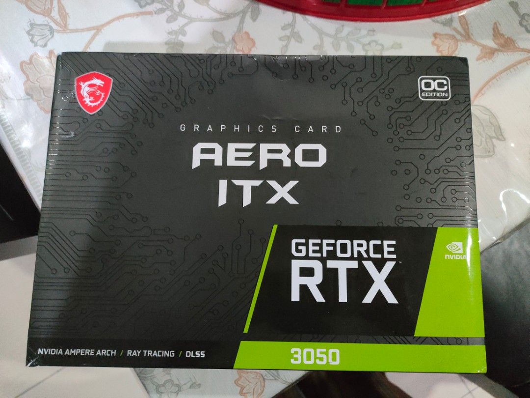 MSI RTX 3050 Aero OC ITX 8GB, Computers & Tech, Parts & Accessories ...