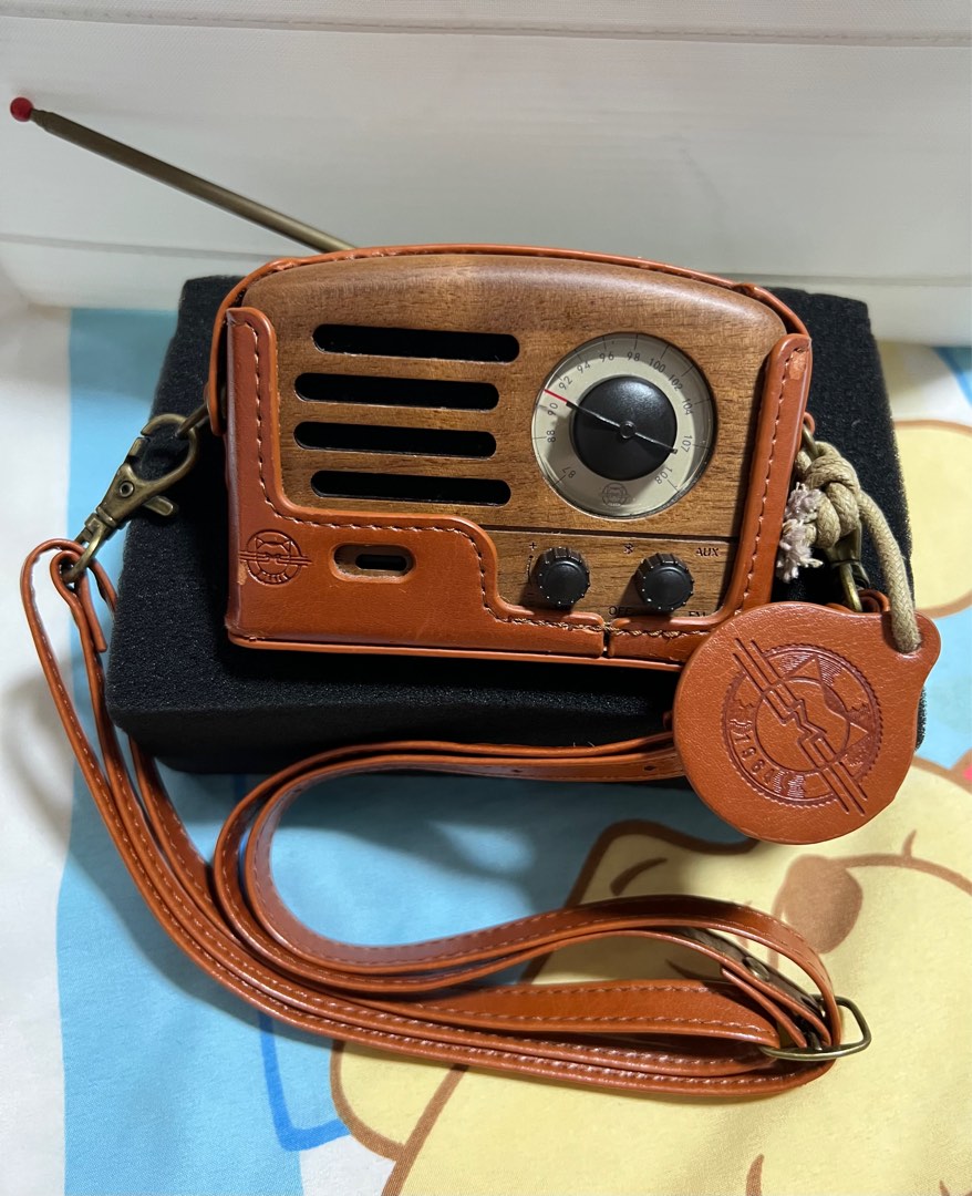 Muzen OTR Retro Bluetooth Speaker (with FM Radio), Audio, Soundbars ...