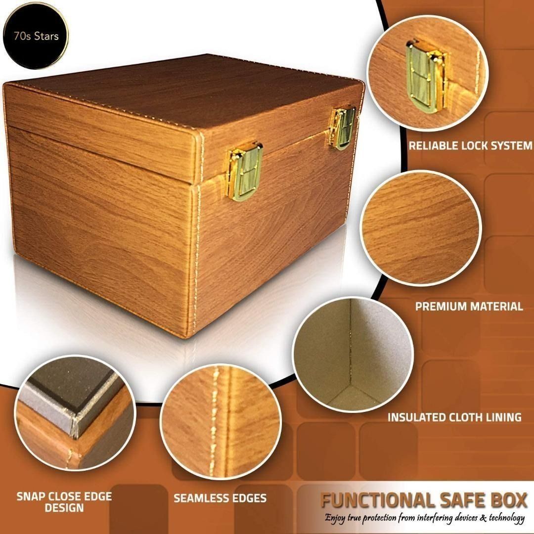 MVP Signal Blocker Box for Car Keys, Faraday Cage Keyless Car Protector ...