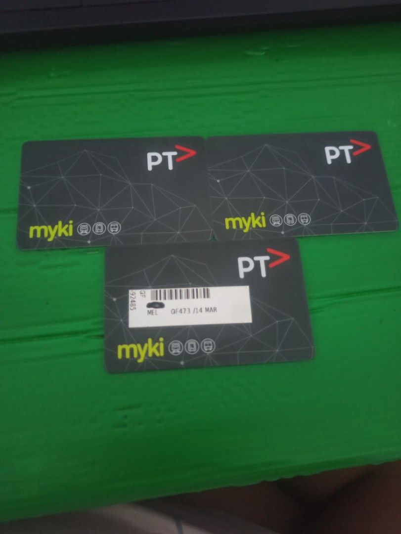 Myki Card, Tickets & Vouchers, Local Attractions & Transport on Carousell