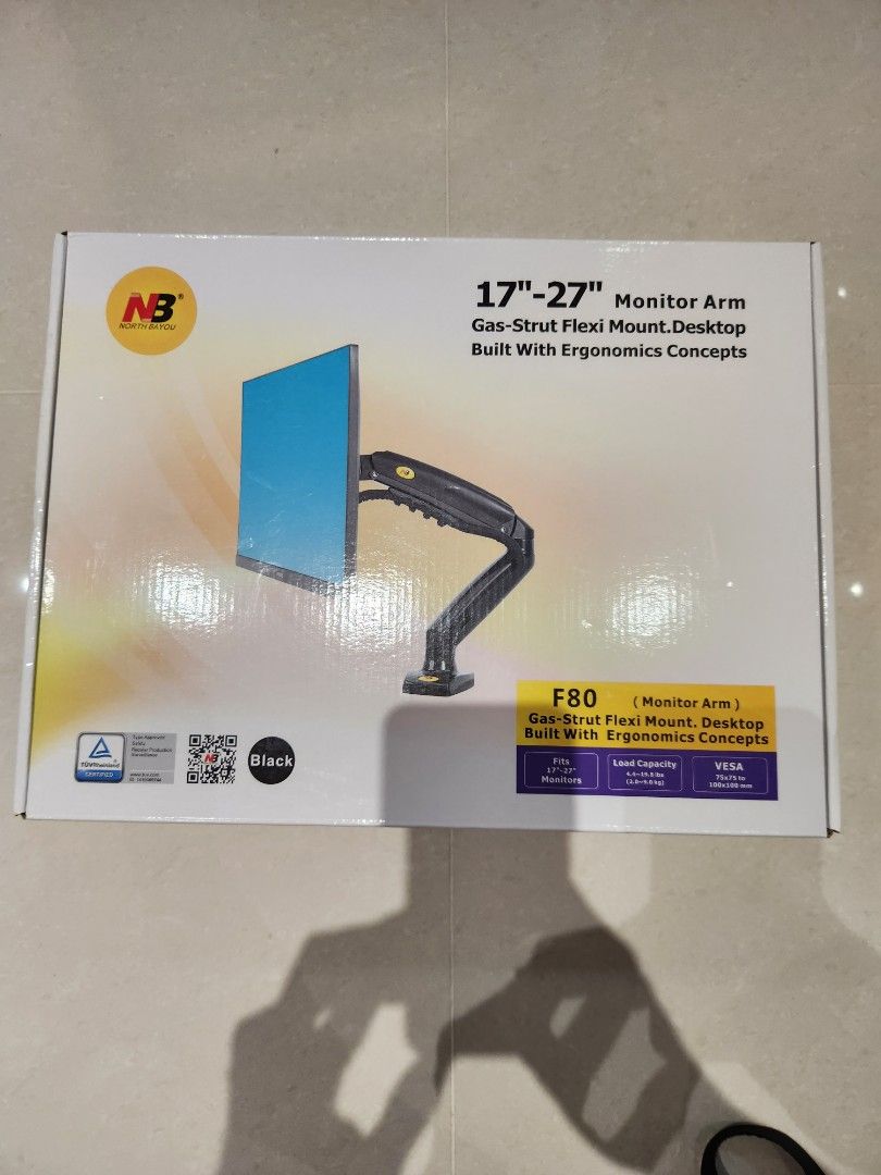NB North Bayou F80 monitor arm, TV & Home Appliances, TV ...
