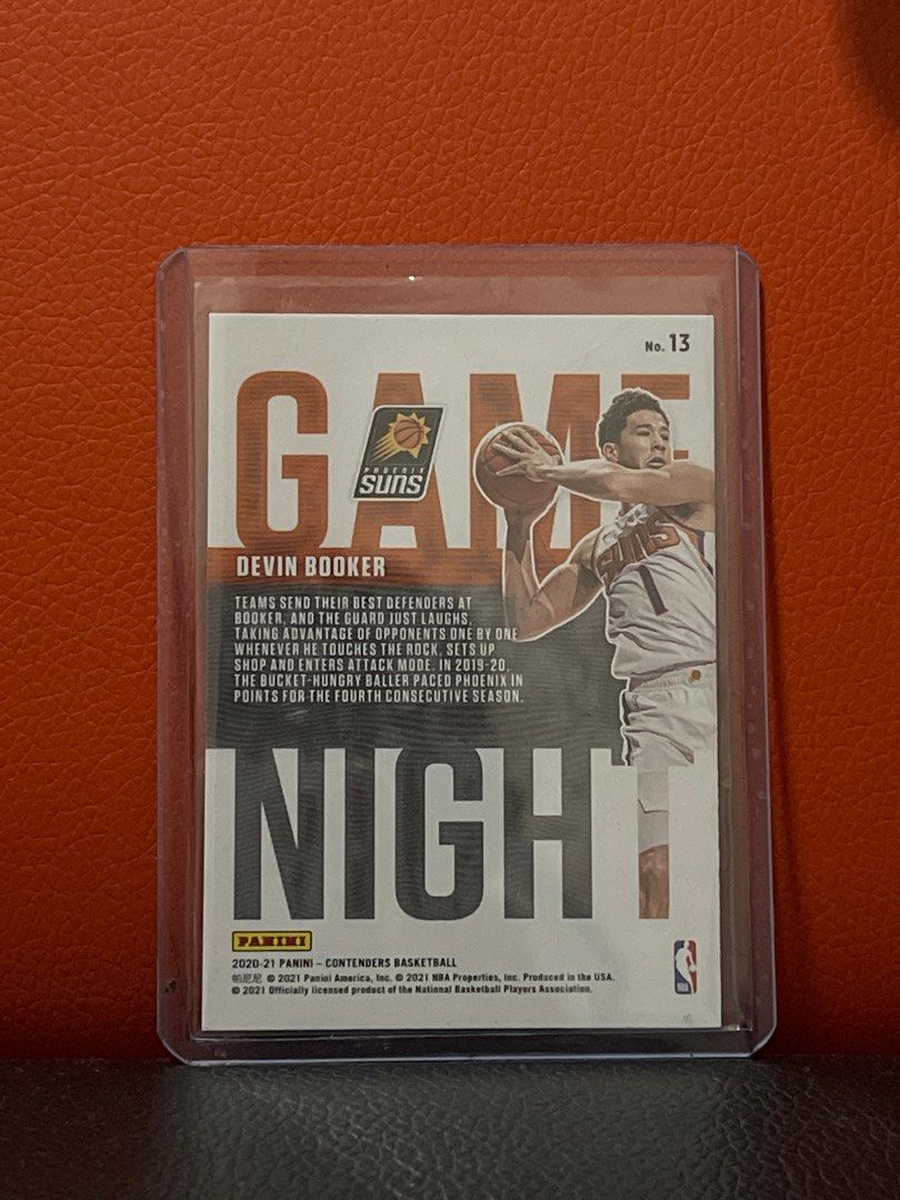 NBA CARD- DEVIN BOOKER, Hobbies & Toys, Toys & Games on Carousell