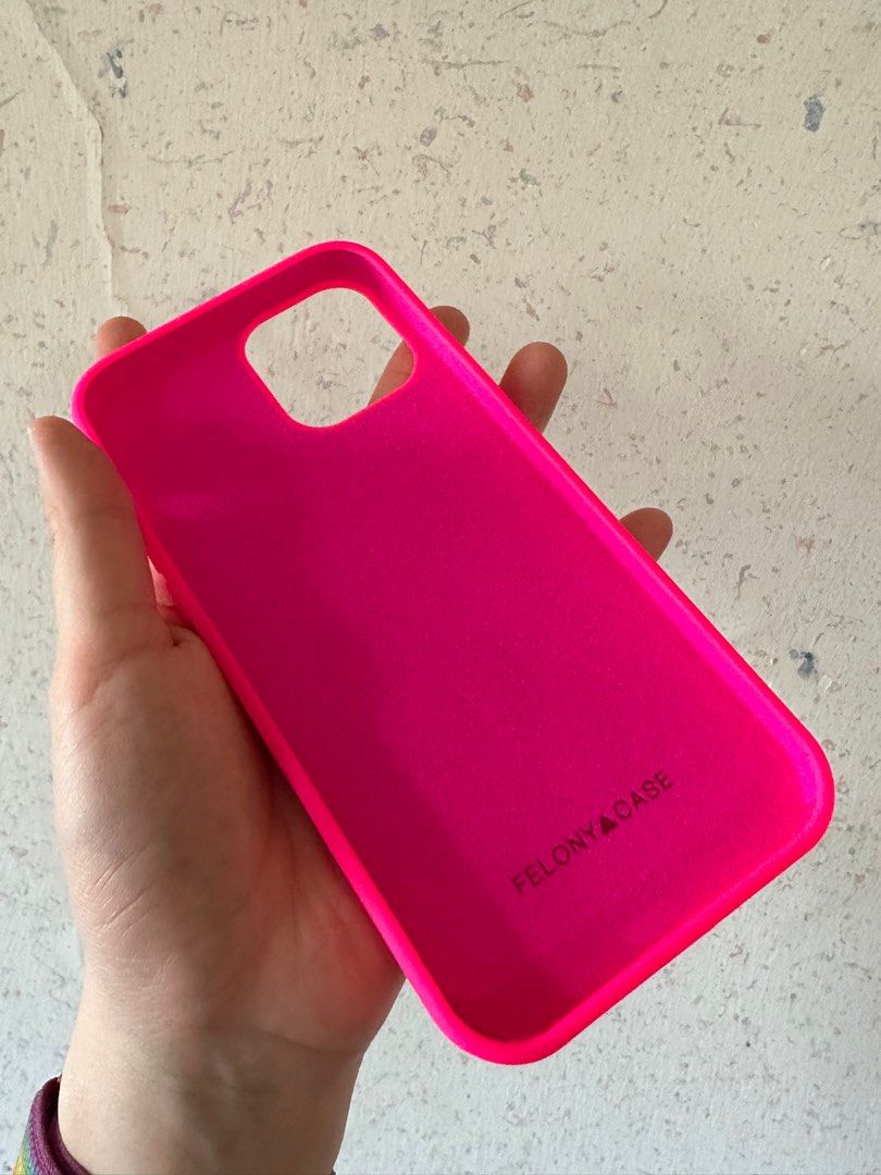 Neon Pink Felony Case iPhone 12 Pro Max, Mobile Phones & Gadgets ...