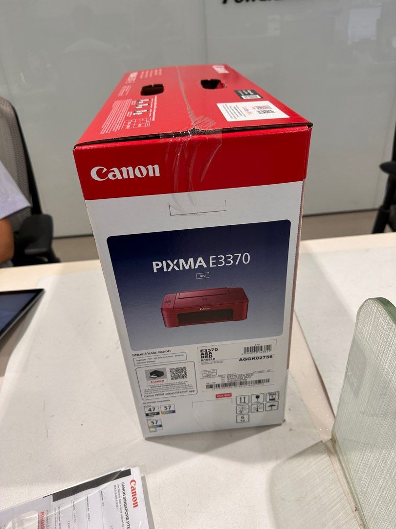 New Unboxed Canon Pixma E3370, Computers & Tech, Printers, Scanners ...