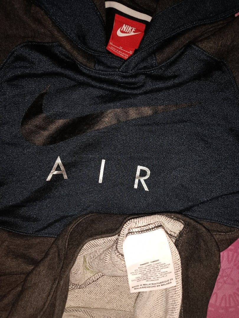 NIKE AIR SWEATER HOODIE MADE IN MALAYSIA ORIGINAL CONDITION NOS WITH ...