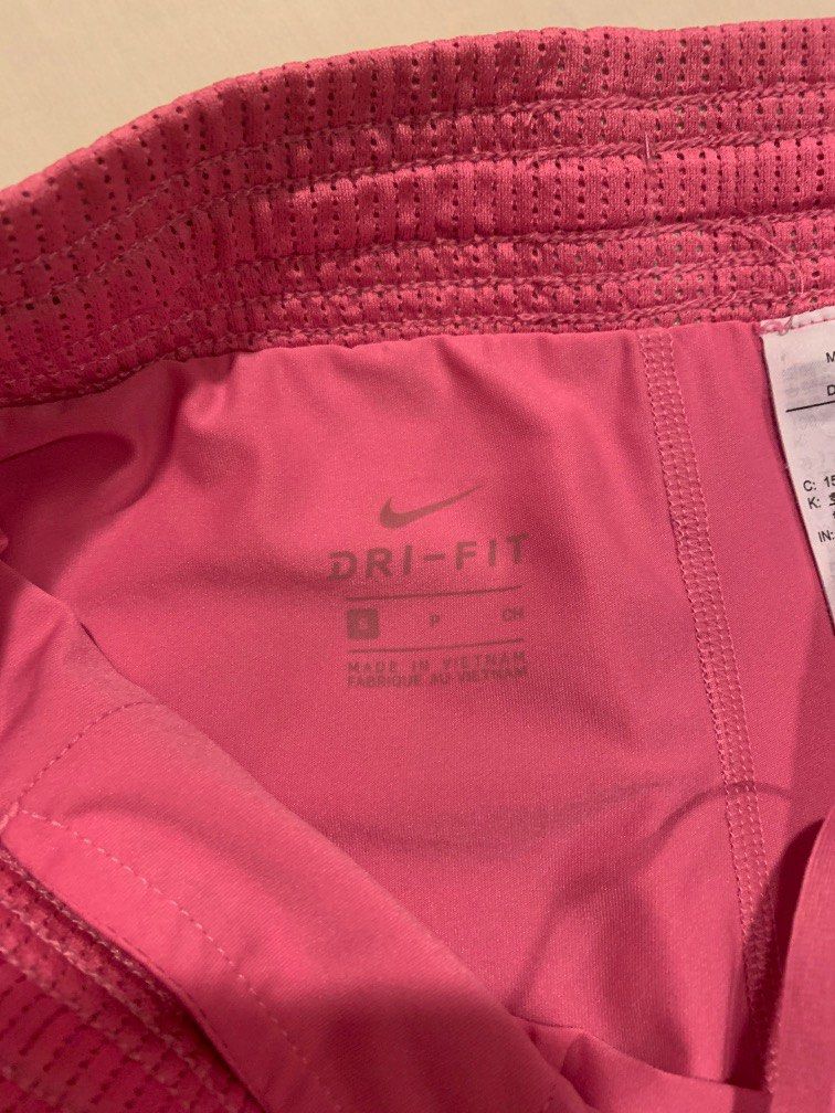 Nike Pink Running Shorts, Women's Fashion, Activewear on Carousell