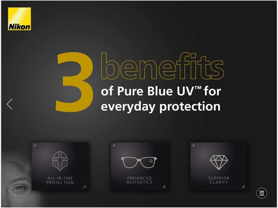 Nikon 1.6 Seecoat Pure Blue UV Package, Everything Else on Carousell