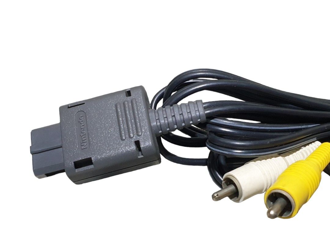 Nintendo Super Famicom N64 GameCube AV Cable Original Japan on Carousell