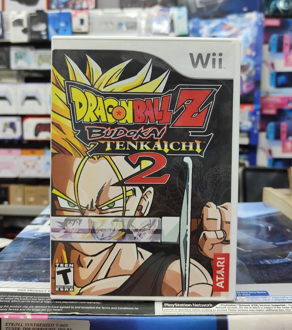 Nintendo Wii Dragonball Z Budokai Tenkaichi 2, Video Gaming, Video ...