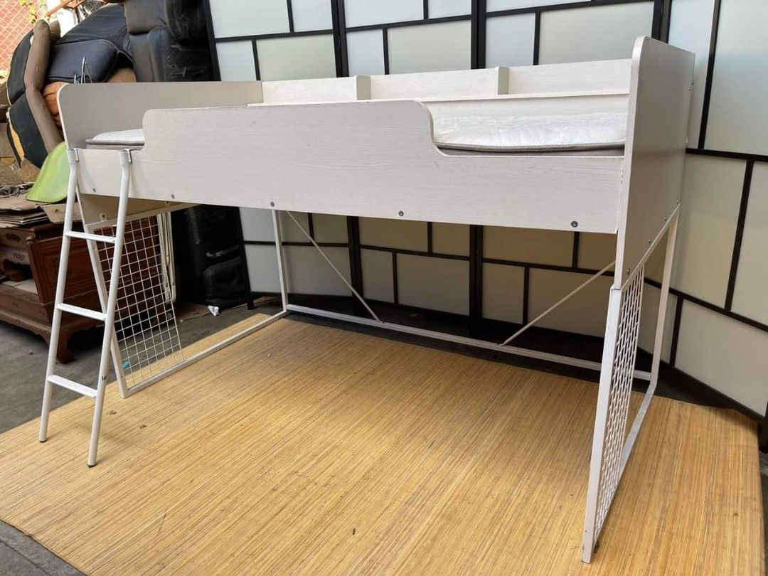 Nitori Loft Bed Set, Furniture & Home Living, Furniture, Bed Frames ...