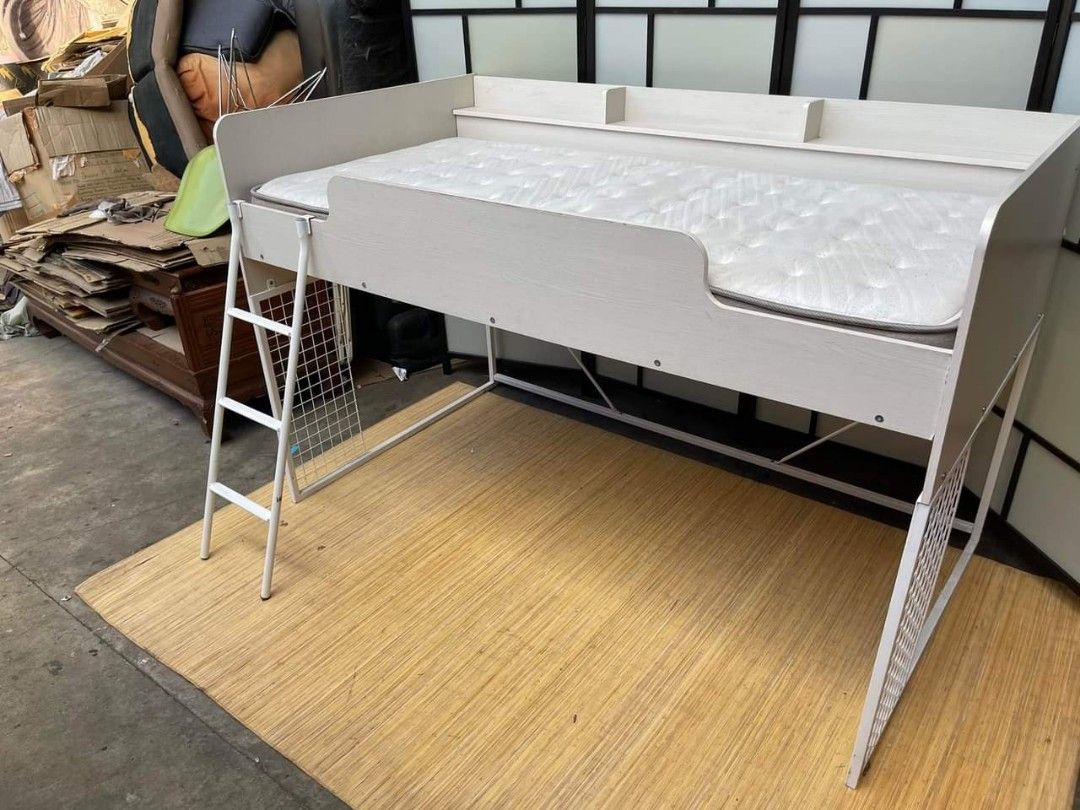 Nitori Loft Bed Set, Furniture & Home Living, Furniture, Bed Frames ...