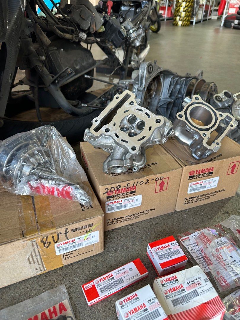 NMAX, AEROX, ADV, XMAX, CLASS 2B/2A/2 TOP/FULL OVERHAUL, Motorcycles ...