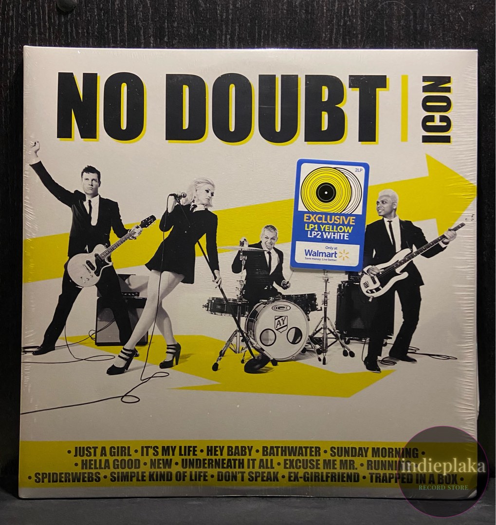 No Doubt - Icon 2LP (Walmart Exclusive in Yellow (LP1) and White (LP2 ...