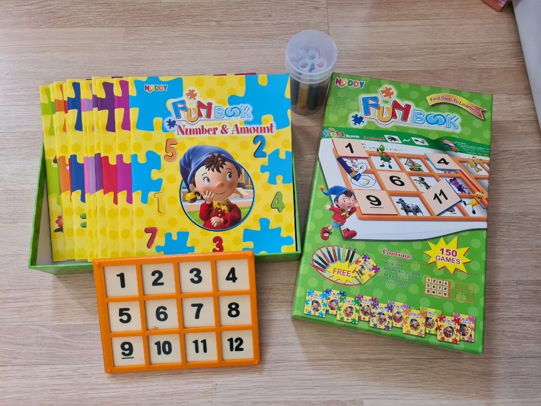 Noddy Fun Book, Hobbies & Toys, Toys & Games on Carousell