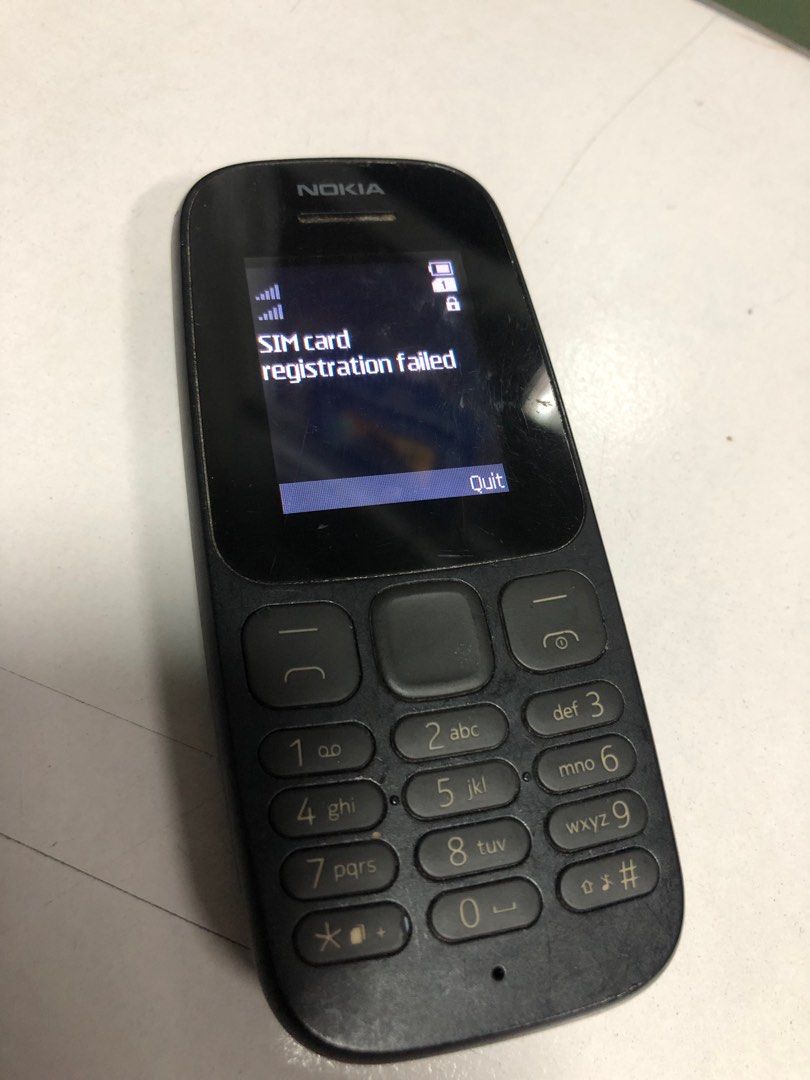 Nokia 105 Dual Sim Phone, Mobile Phones & Gadgets, Mobile Phones, Early Generation Mobile Phones ...