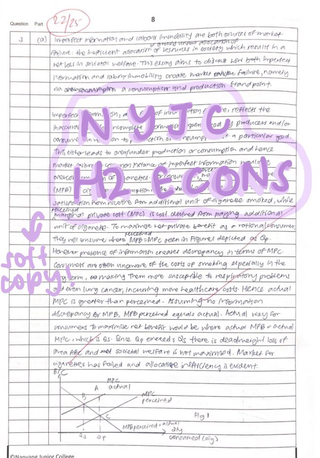 NYJC H2 ECONS REVISION MATERIALS, Hobbies & Toys, Books & Magazines, Textbooks on Carousell