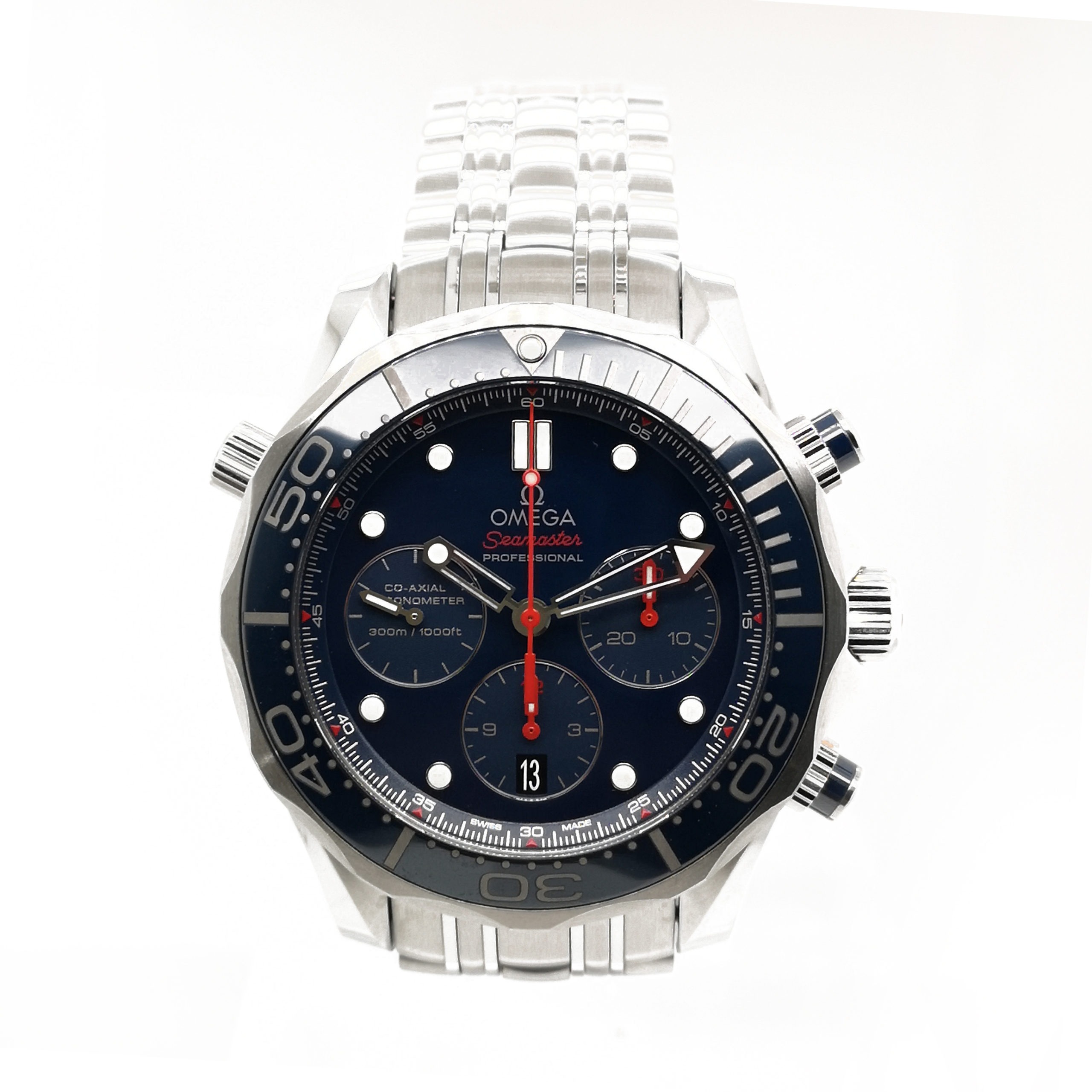 Omega Seamaster Diver Chronograph, Luxury, Watches on Carousell