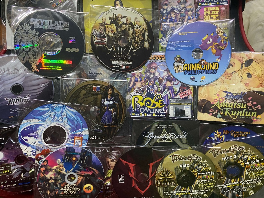 Online PC Game CD Installer Gunbound MU Ragnarok Cabal Rohan Tantra ...