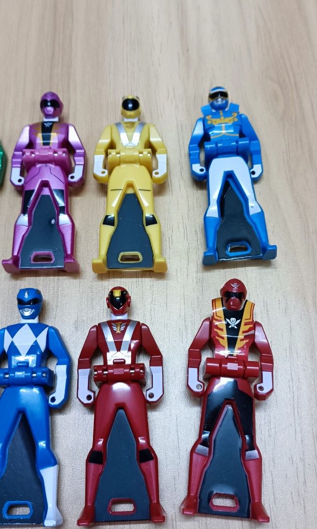 Original Bandai Super Sentai Key Lot of 34 Pieces, Hobbies & Toys, Toys ...
