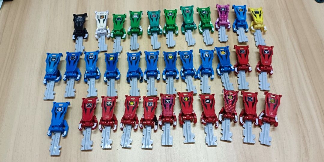 Original Bandai Super Sentai Key Lot of 34 Pieces, Hobbies & Toys, Toys ...