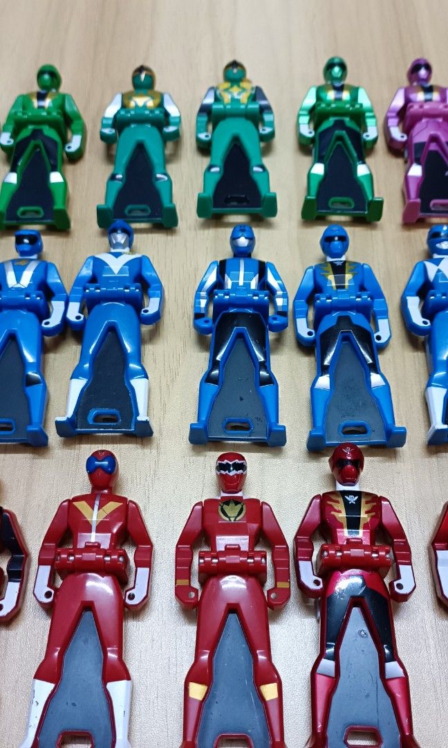 Original Bandai Super Sentai Key Lot of 34 Pieces, Hobbies & Toys, Toys ...