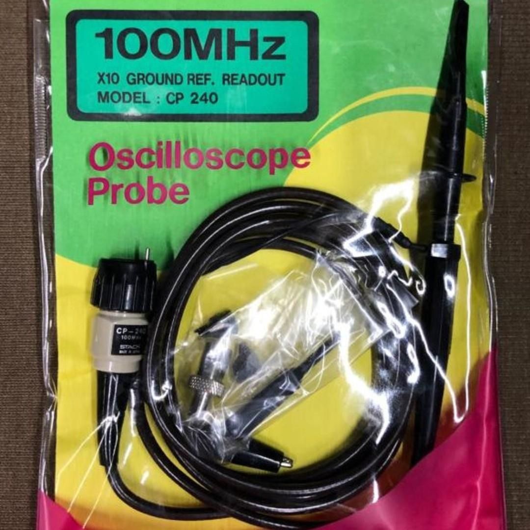 Oscilloscope Probe STACK CP240 100mhz, Services, Electronics & Gadget ...