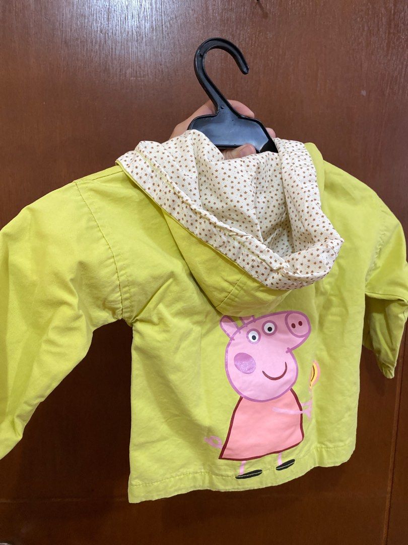 Peppa pig design jacket, Babies & Kids, Babies & Kids Fashion on Carousell