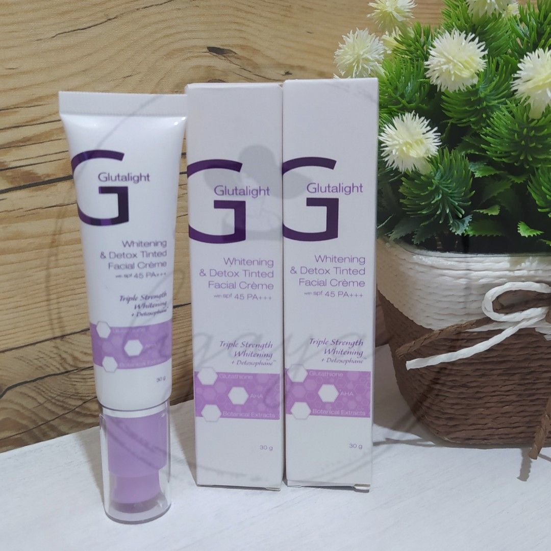 Personal Collection Glutalight Tinted Facial Creme White+Detox 30g on ...