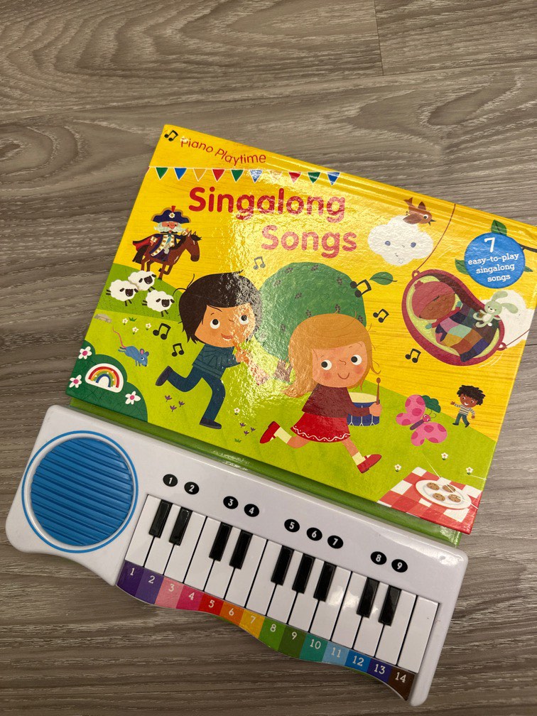 Piano playtime, Hobbies & Toys, Books & Magazines, Children's Books on ...