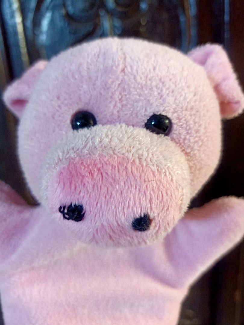 PIG HAND PUPPET on Carousell