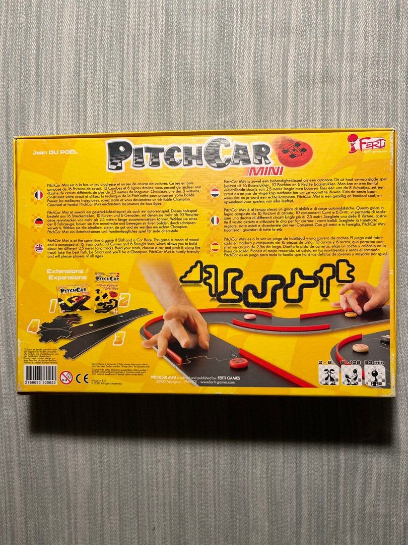 Pitch Car Mini Board Game, Hobbies & Toys, Toys & Games on Carousell