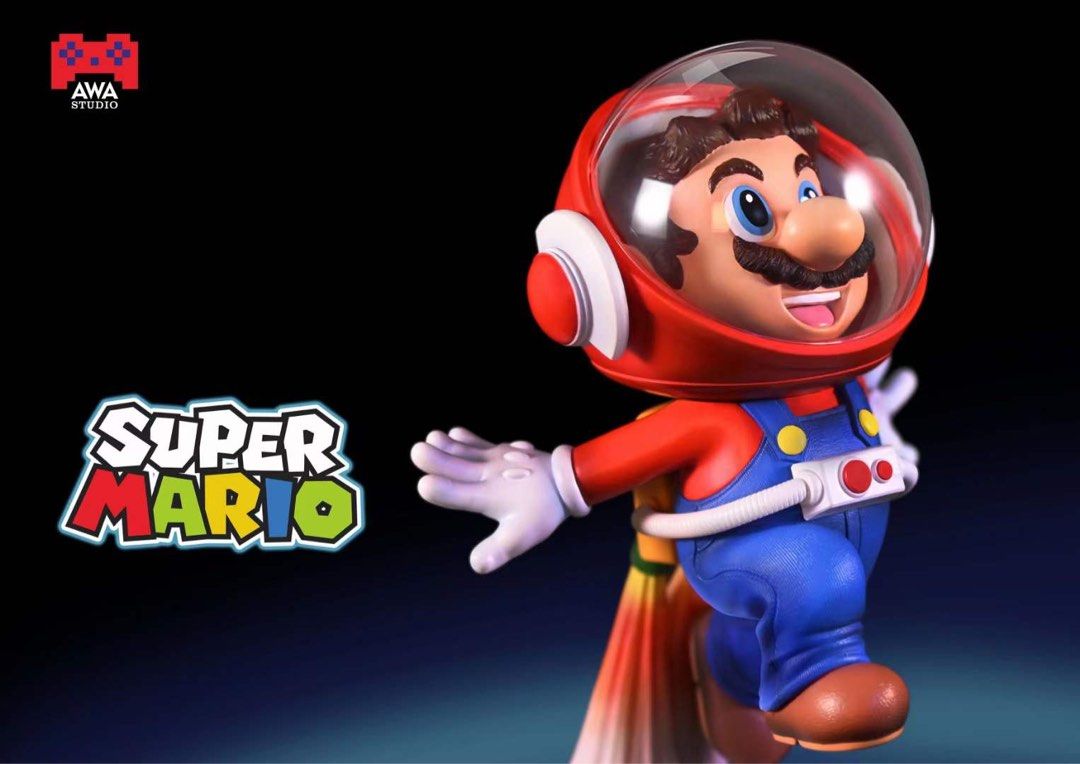 [PO] Astronaut Super Mario, Hobbies & Toys, Toys & Games on Carousell