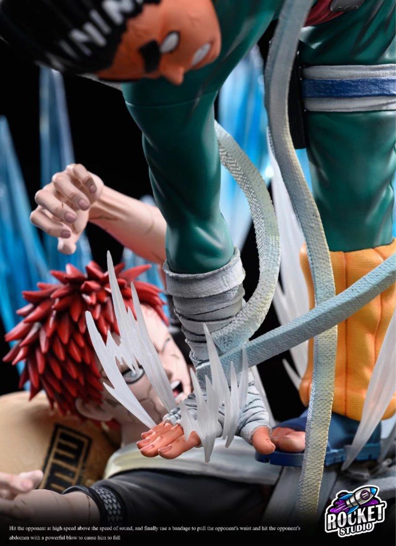 [PO] Rocket Studio - Naruto Rock Lee Reverse Lotus VS Gaara - StatuesGK ...