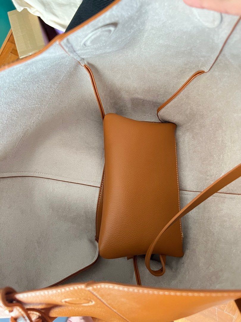 Polene Cyme Tote in Camel, Women's Fashion, Bags & Wallets, Tote Bags ...