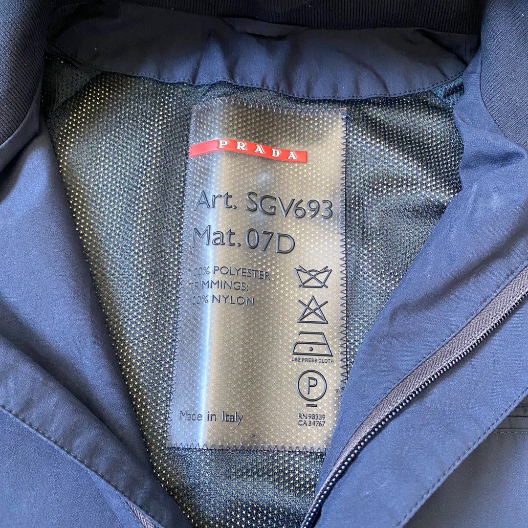 Prada Linea Rossa Nylon Goretex Jacket on Carousell