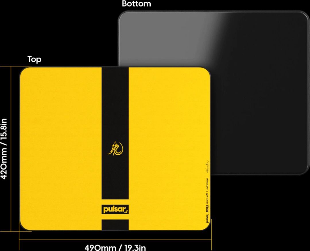 Pulsar ES1/ES2 3mm Gaming XL Mousepad - Bruce Lee Edition (490mm x 420mm), Computers & Tech ...