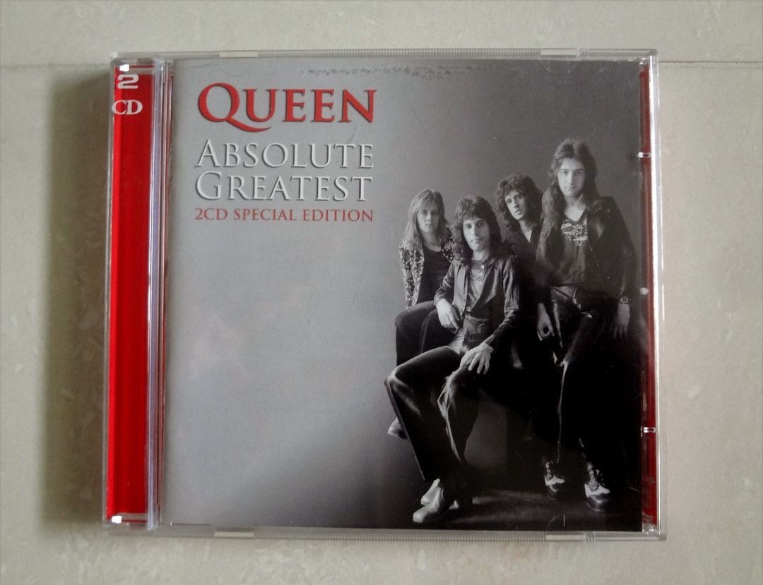 Queen Absolute Greatest 2 CD Set Special Edition, Hobbies & Toys, Music ...