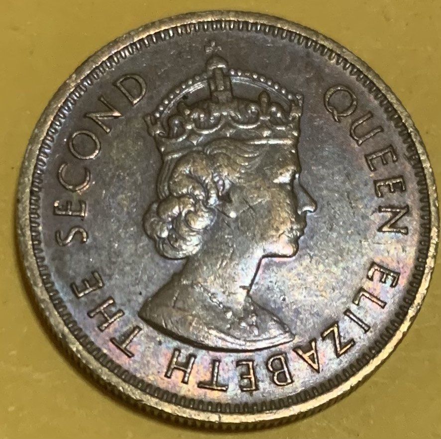 Queen Elizabeth Hong Kong 10 Cent Coin, Hobbies & Toys, Memorabilia ...