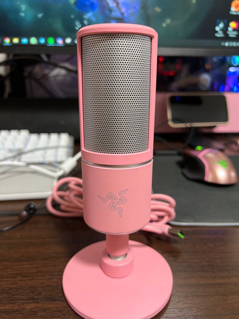 Razer Seiren X (Quartz Edition), Computers & Tech, Parts & Accessories ...