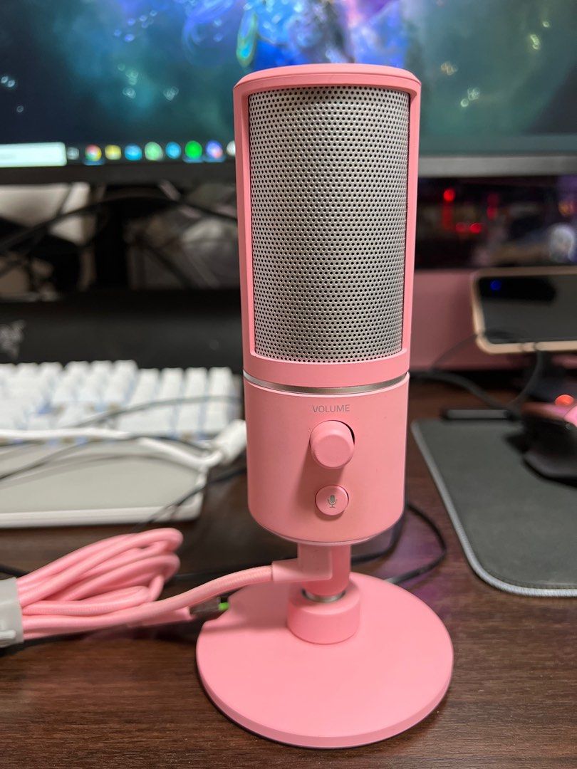 Razer Seiren X (Quartz Edition), Computers & Tech, Parts & Accessories ...